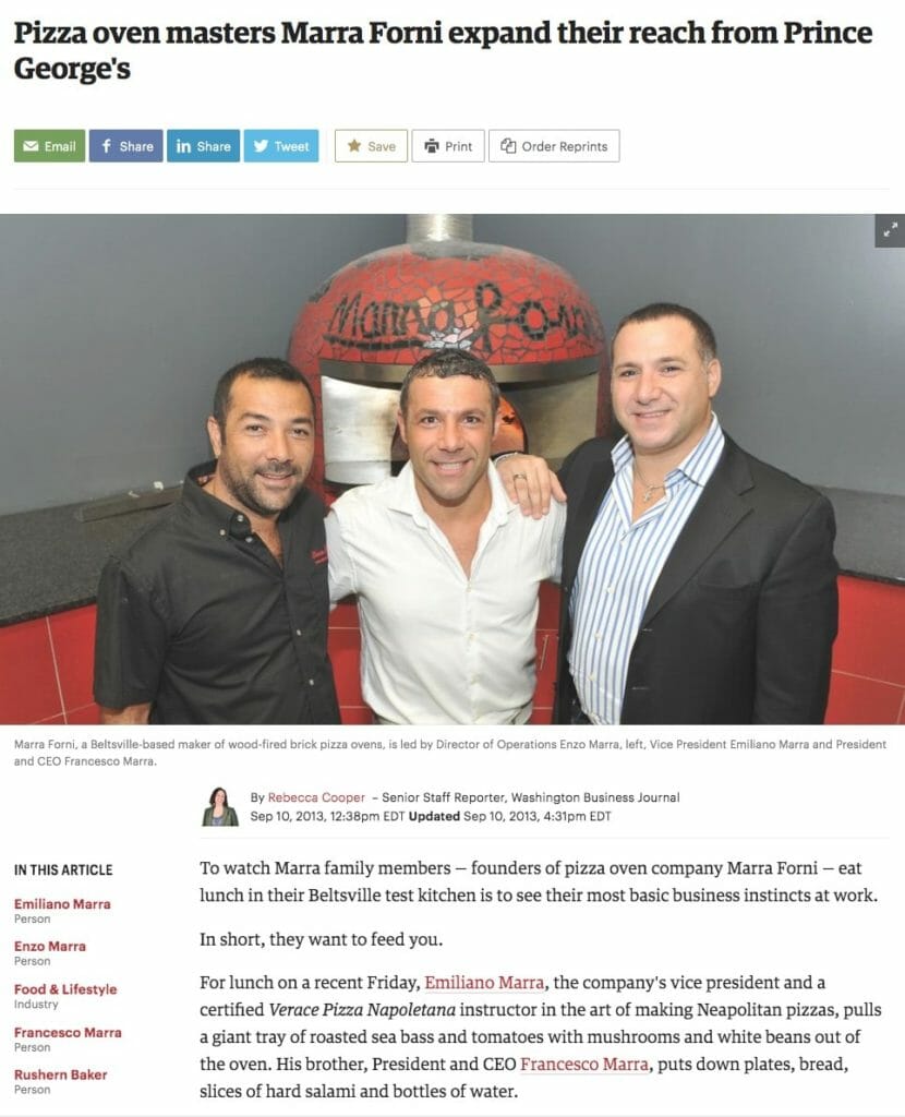 Marra Forni in the Media