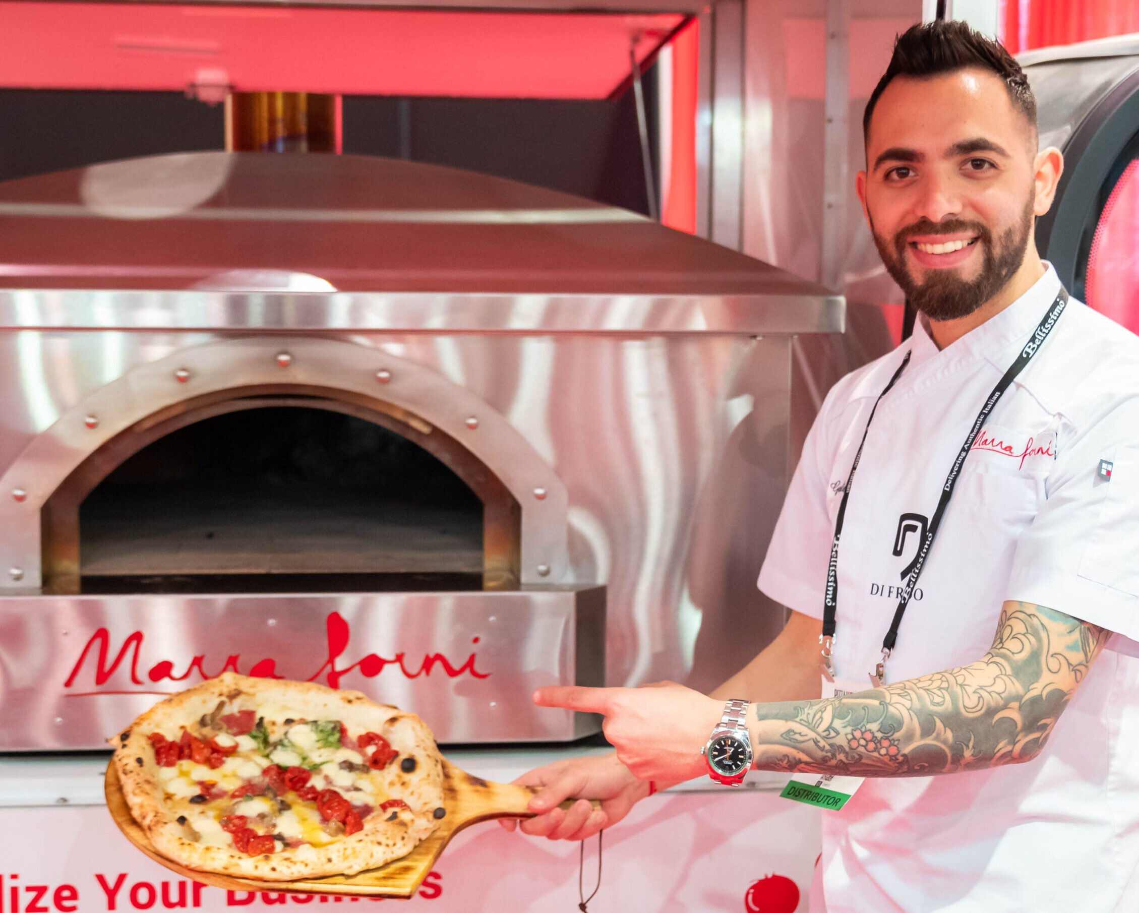 Marra Forni Mobile Pizza Oven Trailer System